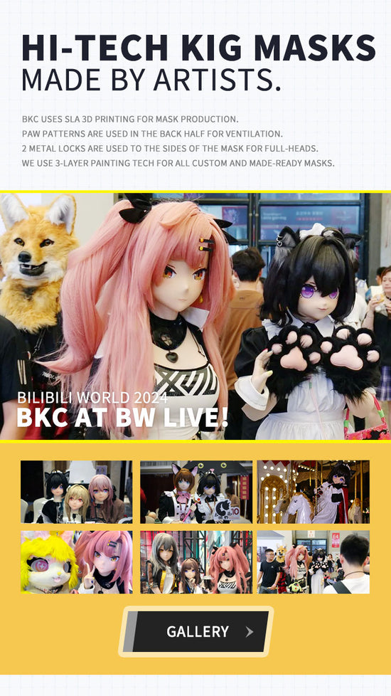 BlacKCat Kigurumi Mask Customization & Commission | BKC – BlackCatKig玄貓物語