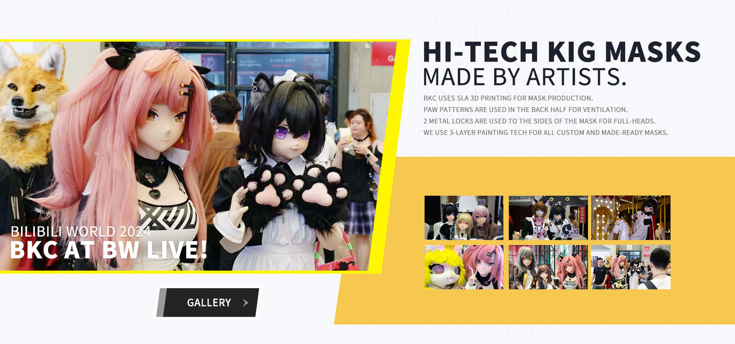 BlacKCat Kigurumi Mask Customization & Commission | BKC – BlackCatKig玄貓物語